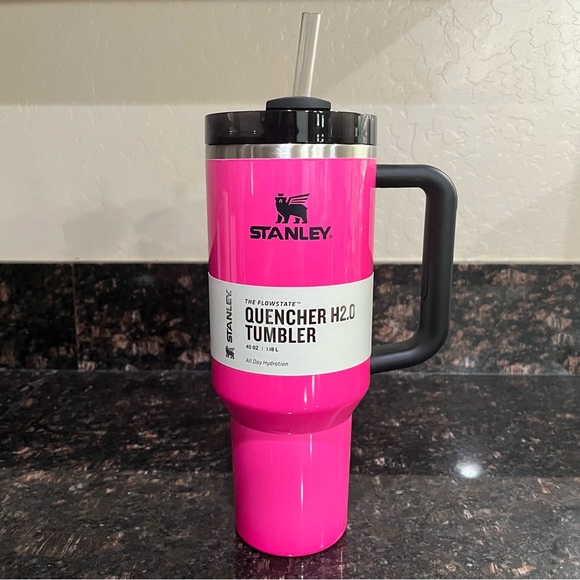 Stanley | Dining | Stanley Neon Electric Pink 4 Oz New Unreleased ...